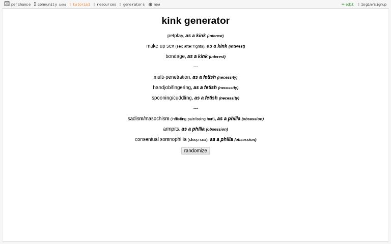 kink generator