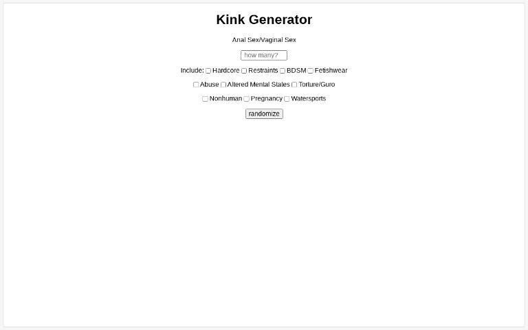 Kink Generator