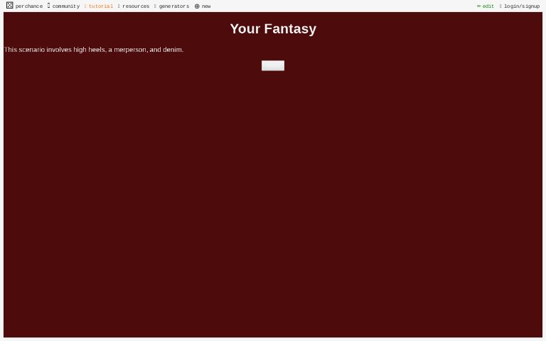 Your Fantasy ― Perchance Generator