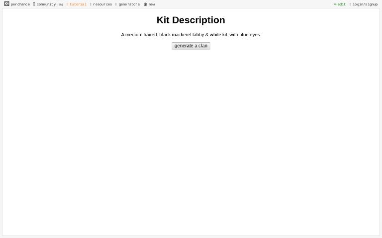 Kit Description ― Perchance Generator