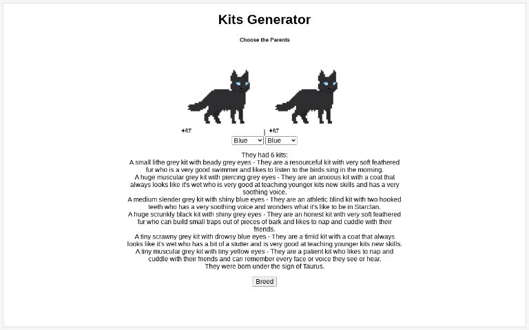 Kits Generator