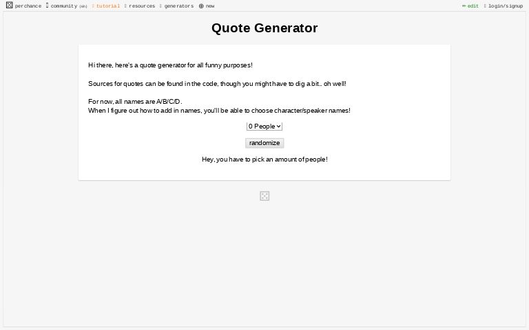 Quote Generator
