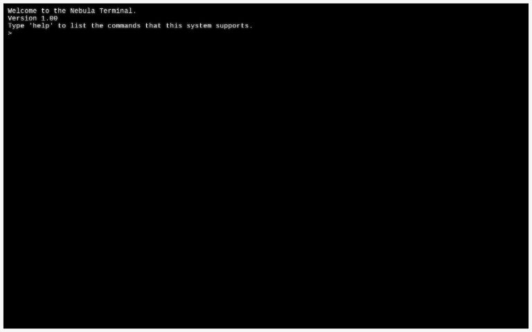 Interative Terminal Template ― Perchance Generator
