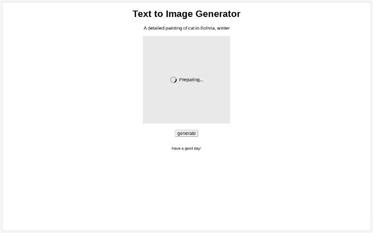 Text to Image Generator