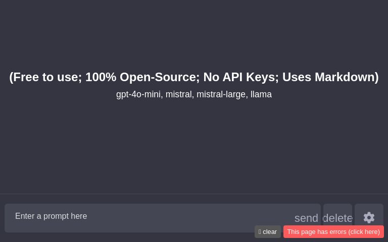 (Free to use; 100% Open-Source; No API Keys; Uses Markdown) ― Perchance Generator