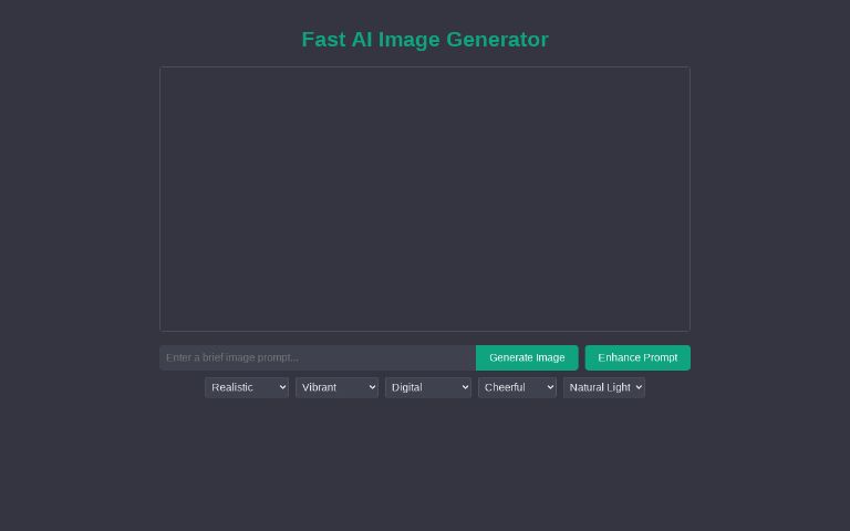 Fast AI Image Generator