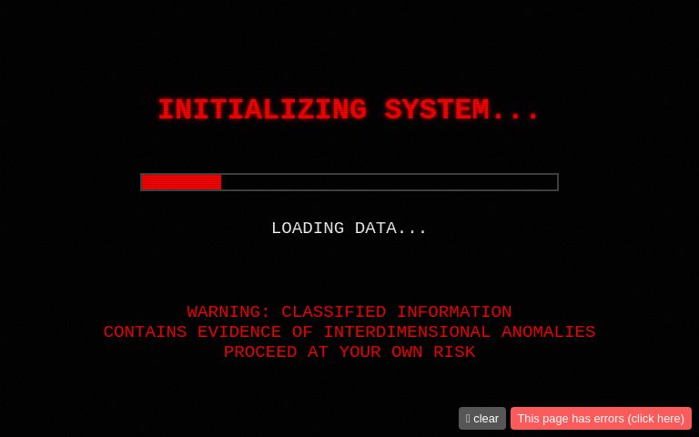 INITIALIZING SYSTEM... ― Perchance Generator