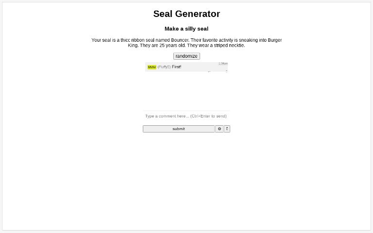 Seal Generator