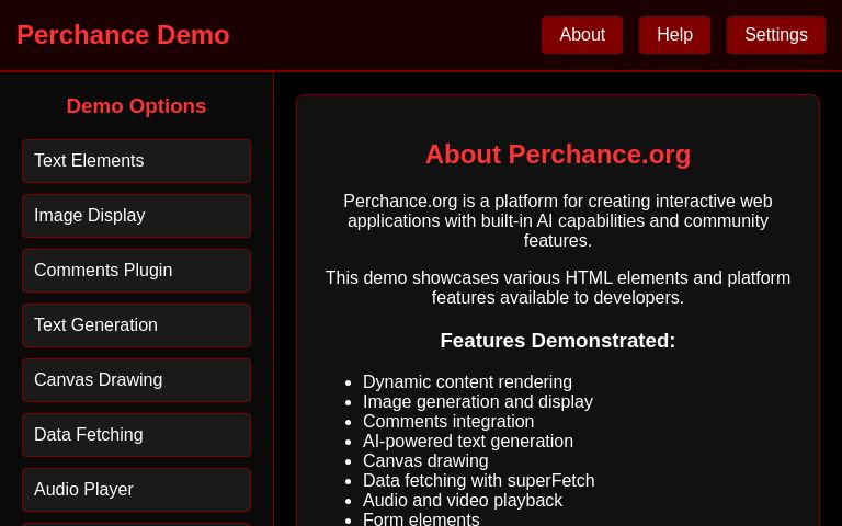 About Perchance.org ― Perchance Generator