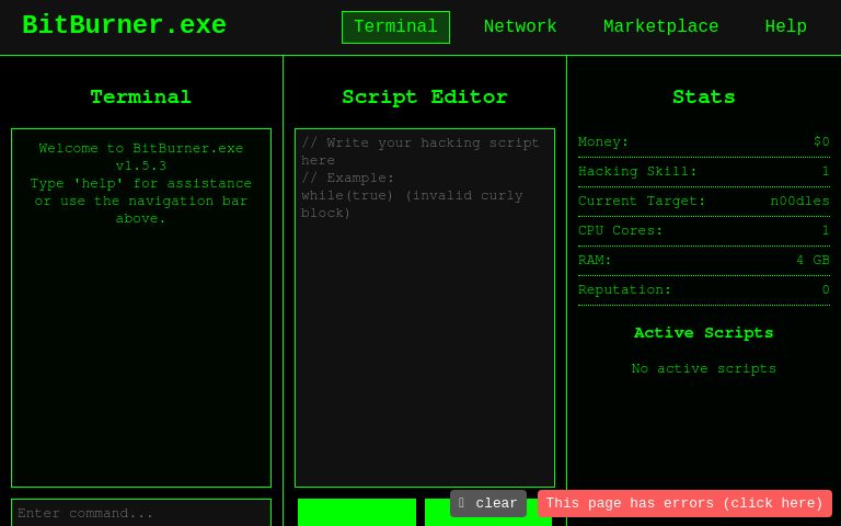 Terminal ― Perchance Generator
