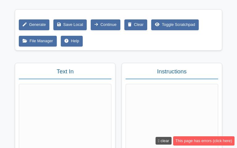 Kustom Input Output Makey Codey Thingy V1 ― Perchance Generator
