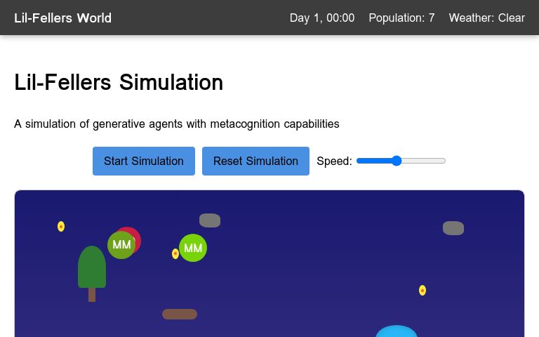 Lil-Fellers Simulation ― Perchance Generator