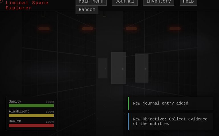 About Liminal Spaces ― Perchance Generator
