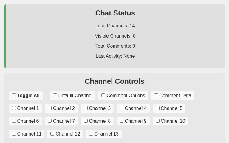 Comments Section ― Perchance Generator