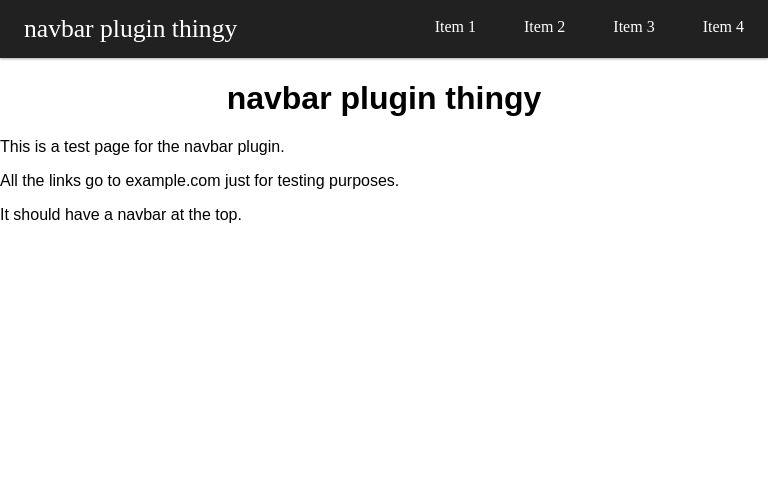 navbar plugin thingy