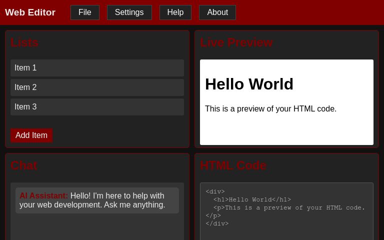 Lists ― Perchance Generator