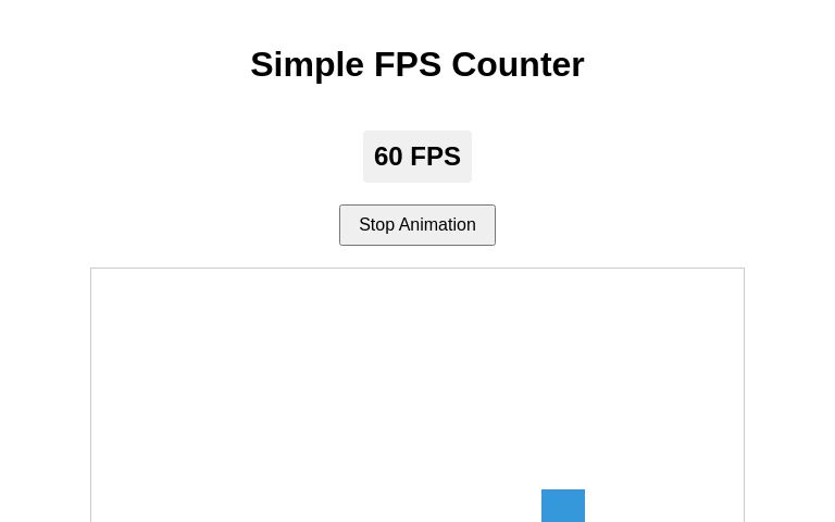 Simple FPS Counter ― Perchance Generator
