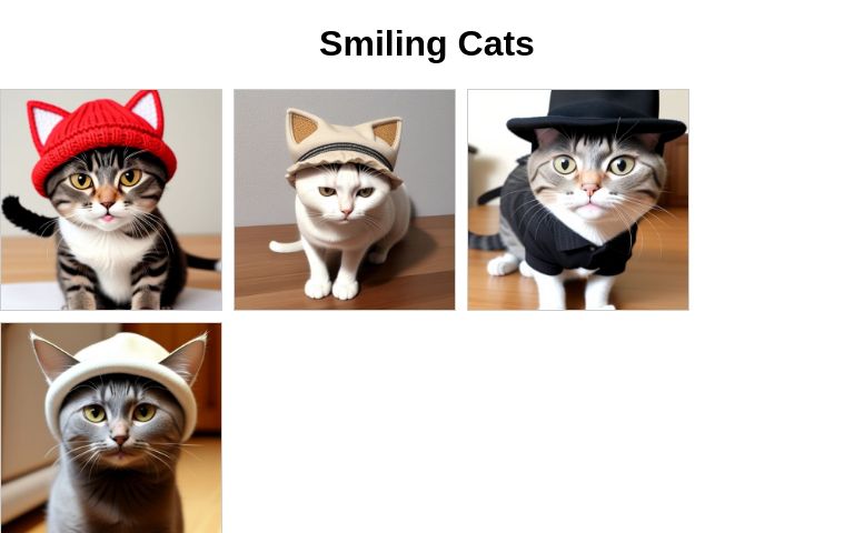 Smiling Cats ― Perchance Generator