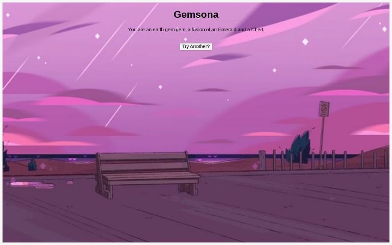 Gemsona ― Perchance Generator