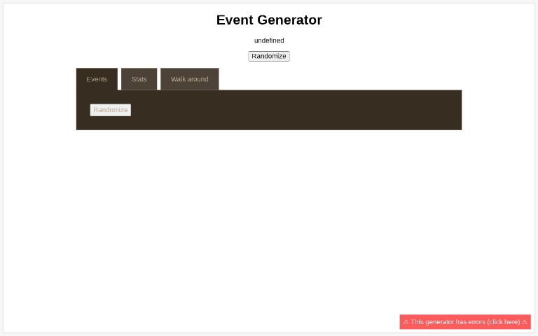 Event Generator