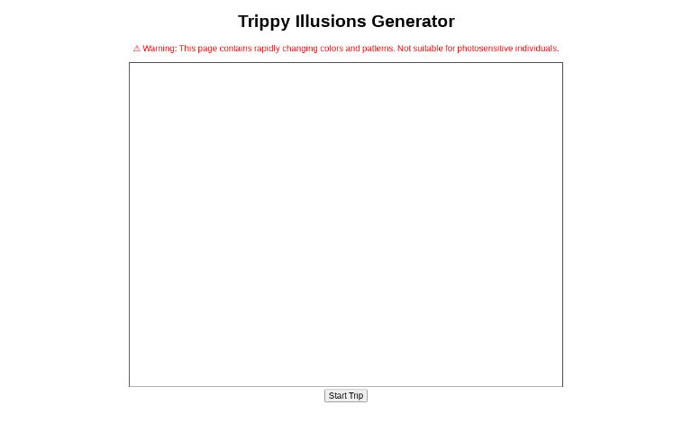 Trippy Illusions Generator