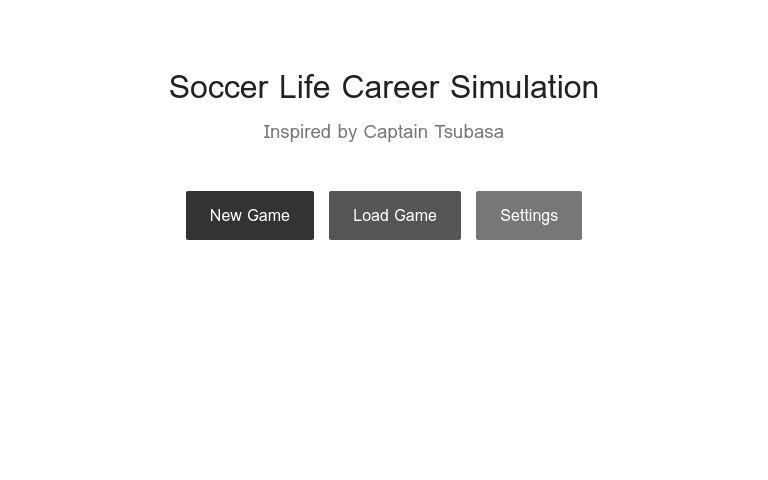 Soccer Life Career Simulation ― Perchance Generator
