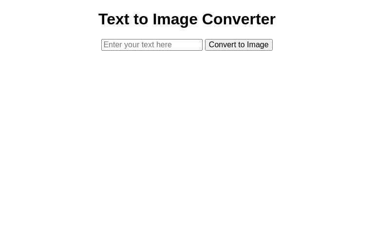 Text to Image Converter ― Perchance Generator
