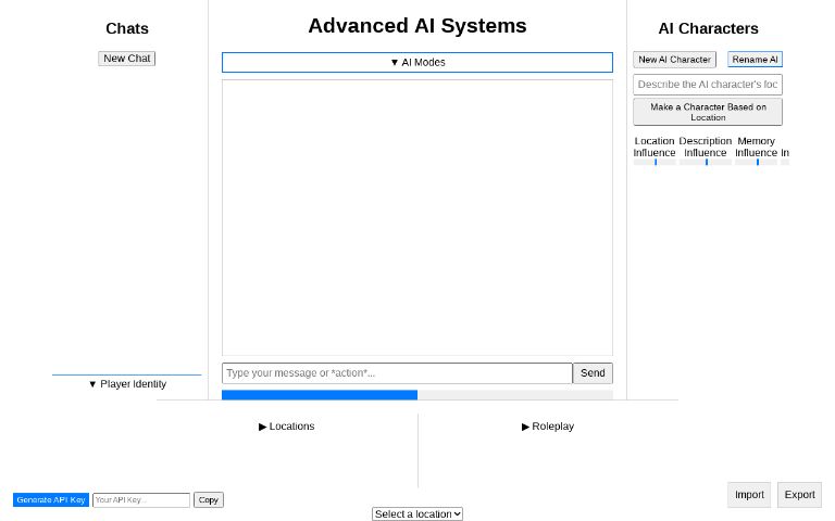 Advanced AI Systems ― Perchance Generator