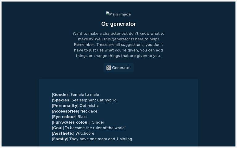 Oc generator