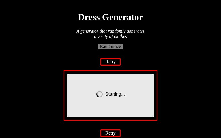 Dress Generator