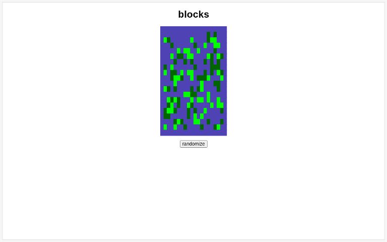 blocks ― Perchance Generator