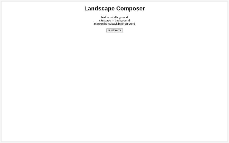 Landscape Composer ― Perchance Generator