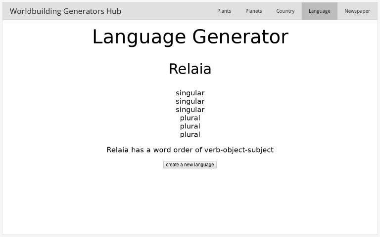 Language Generator