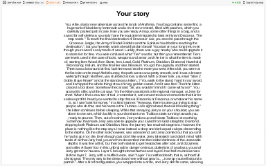 Your story ― Perchance Generator