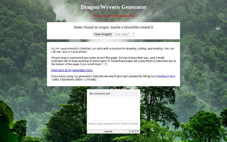 Lava Generator Template