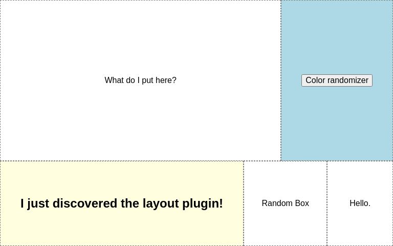 I Just Discovered The Layout Plugin 