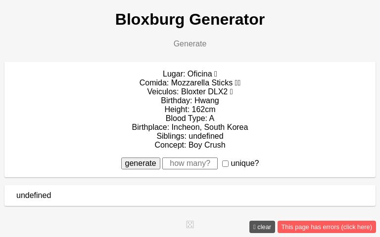 Bloxburg Generator