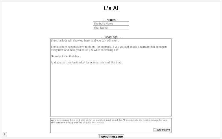 AI Chat & Roleplay (free, no sign-up, fast, unlimited)