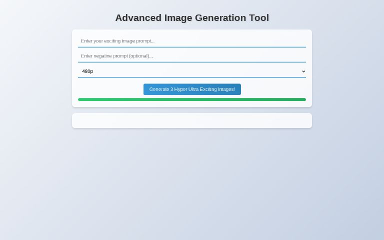 Advanced Image Generation Tool