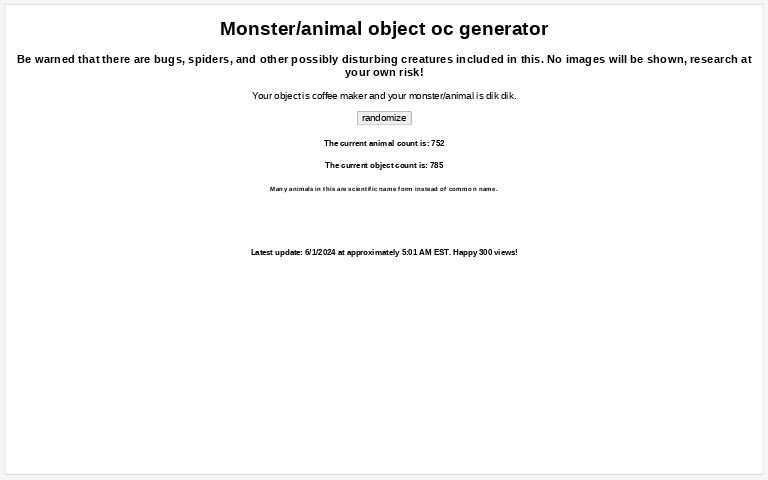 lccdoxyp21 ― Perchance Generator