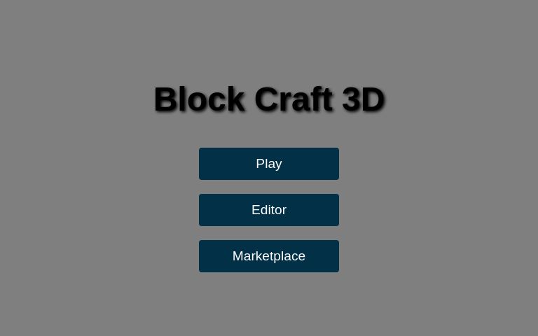 Block Craft 3D ― Perchance Generator