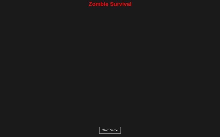 Zombie Survival ― Perchance Generator