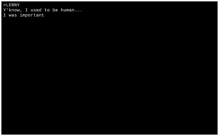 Computer Terminal Template ― Perchance Generator