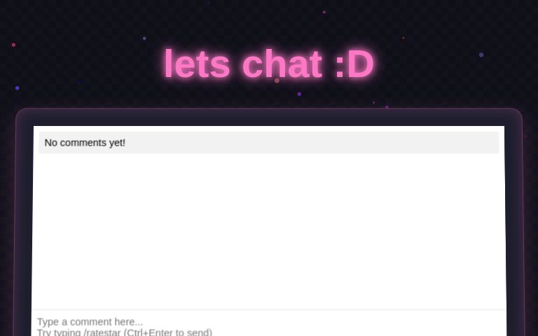 lets chat :D