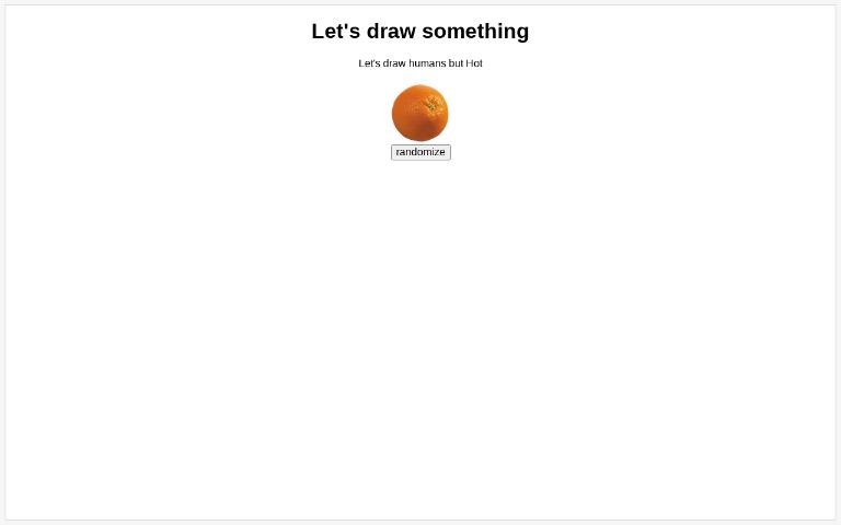 Let's draw something ― Perchance Generator