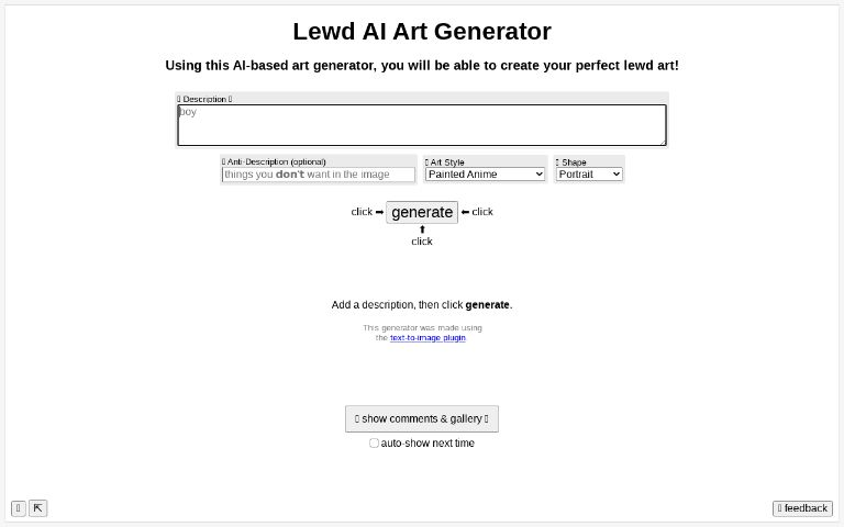 Lewd Ai Art Generator