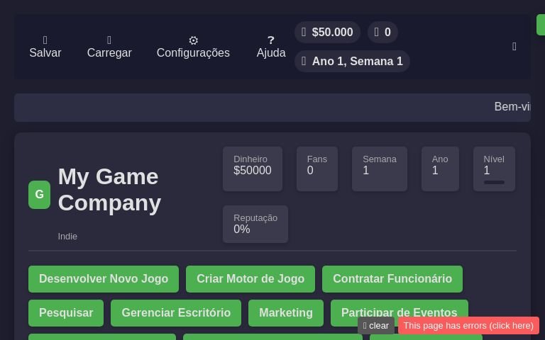 My Game Company ― Perchance Generator