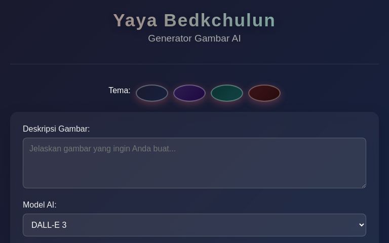 Yaya Bedkchulun ― Perchance Generator