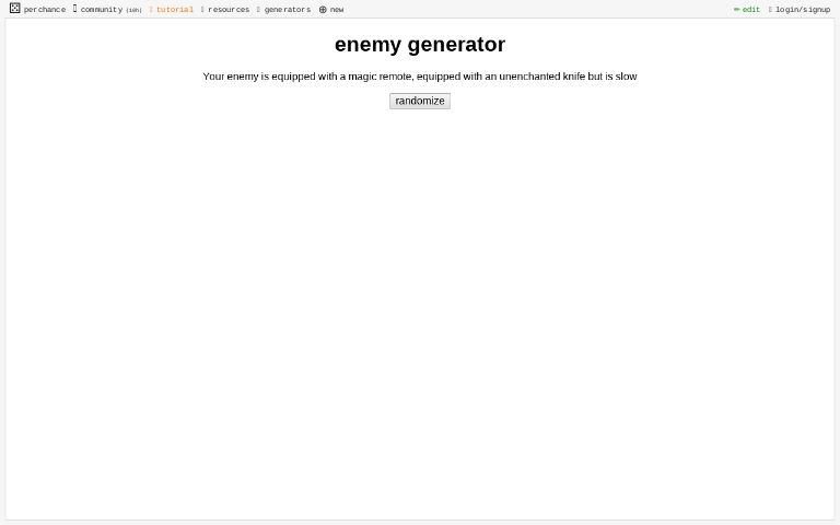 enemy generator