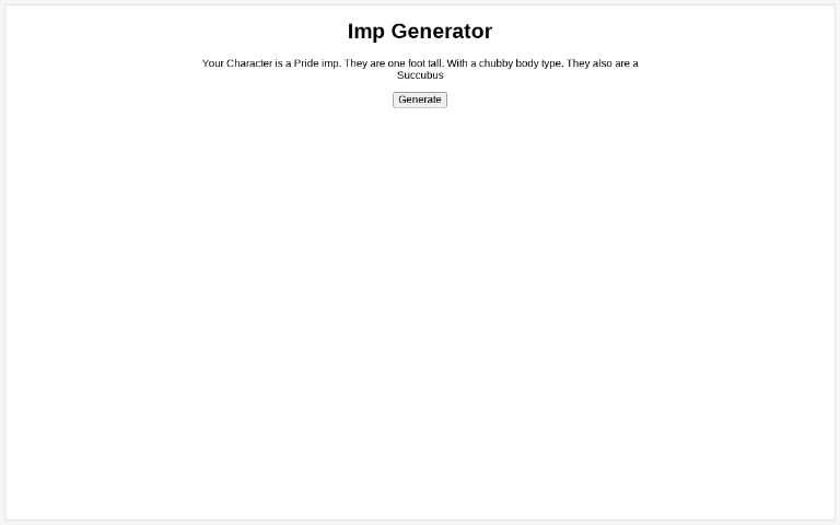 Imp Generator